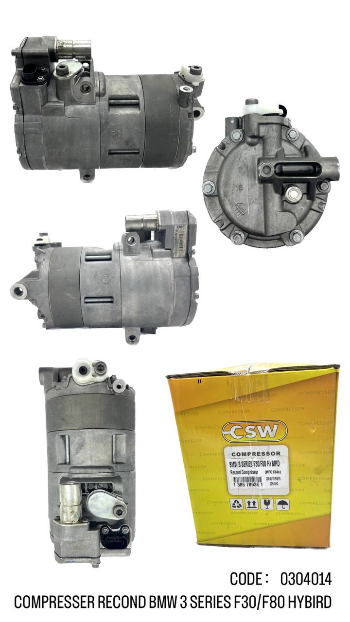 COMPRESSOR RC BMW 3-SERIES F30 / F80/ G20 / G80 /G28 HYBRID - CSW Auto ...