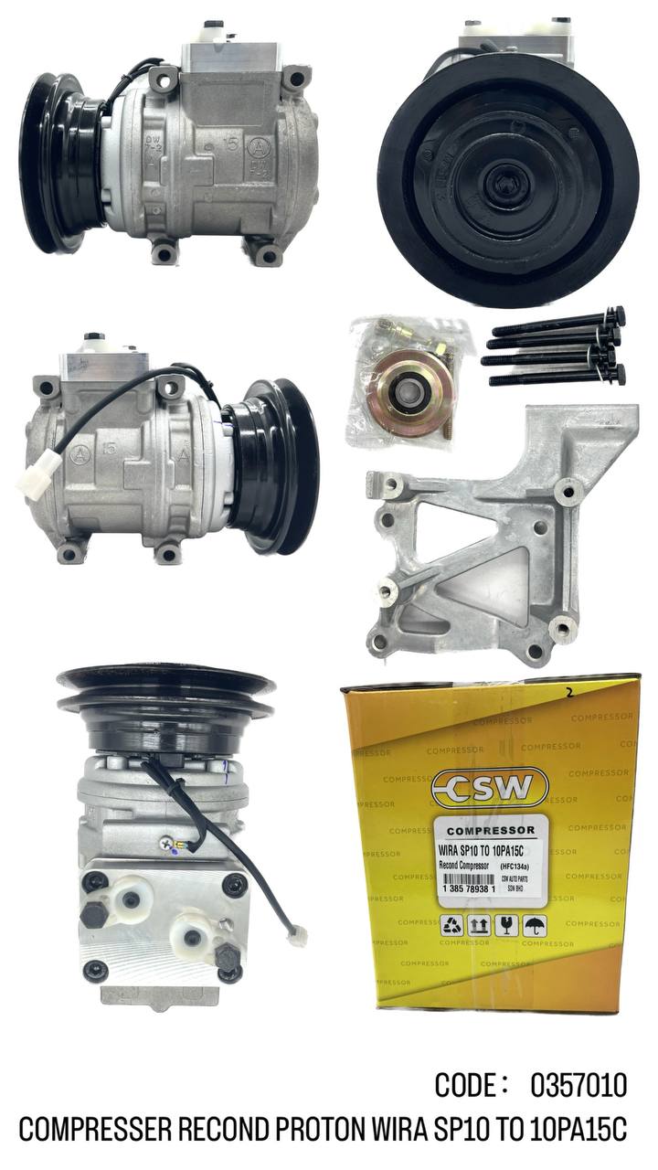 COMPRESSOR RC PROTON WIRA SP10 TO 10PA15C - CSW Auto Parts