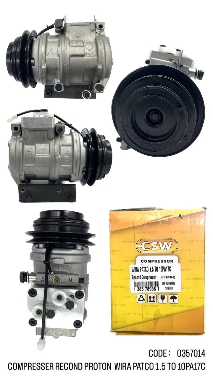 COMPRESSOR RC PROTON WIRA PATCO 1.5 TO 10PA17C – CSW Auto Parts
