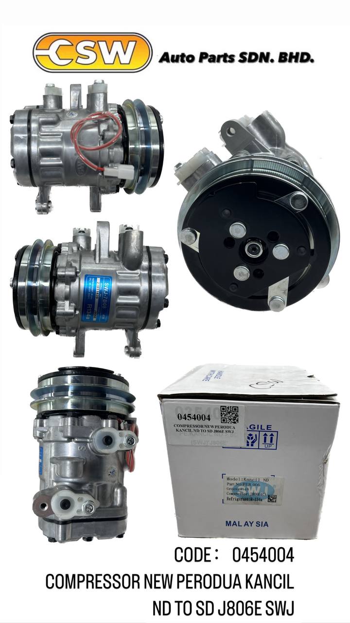 COMPRESSOR (C) PERODUA KANCIL ND TO SD J806E SWJ - CSW Auto Parts