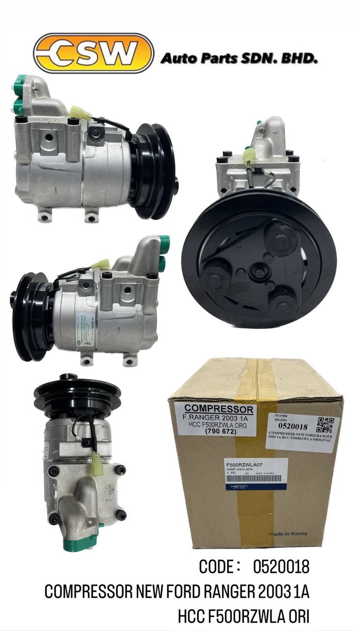 COMPRESSOR (OG) FORD RANGER 2003 1A HCC F500RZWLA – CSW Auto Parts