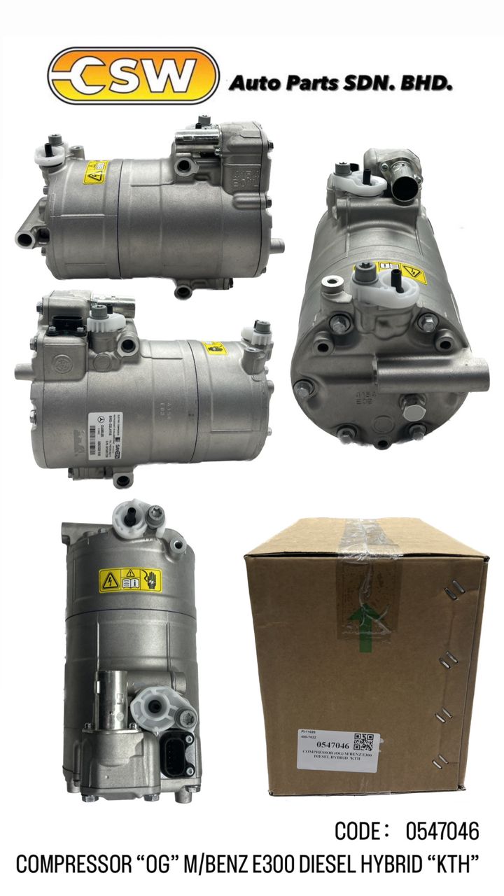 COMPRESSOR (OG) M/BENZ E300 DIESEL HYBRID ‘KTH – CSW Auto Parts