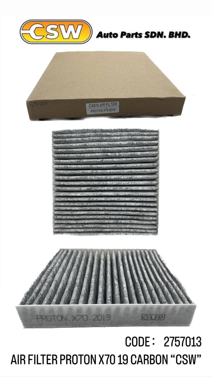 AIR FILTER PROTON X70 19' CARBON 'CSW - CSW Auto Parts