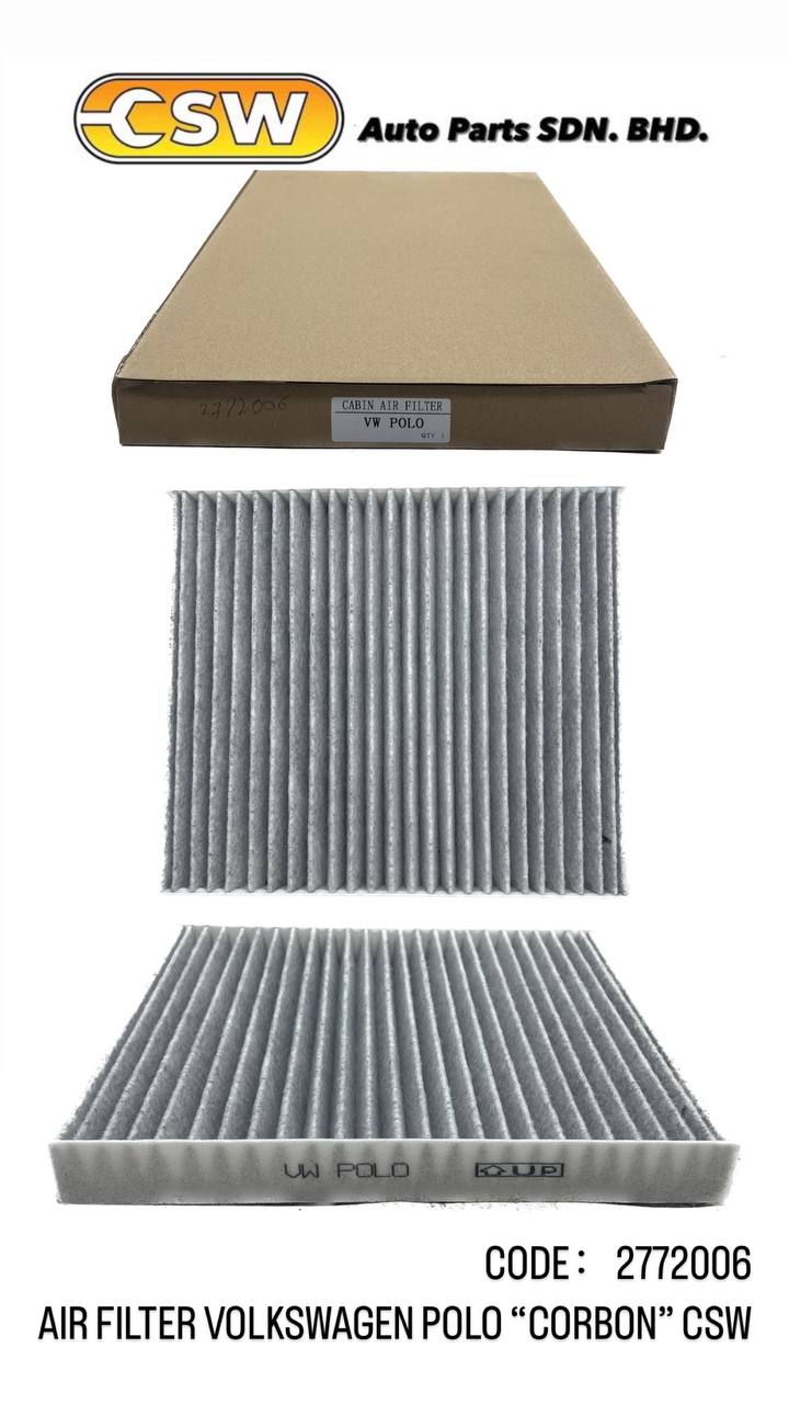 AIR FILTER VOLKSWAGEN POLO 'CARBON 'CSW - CSW Auto Parts