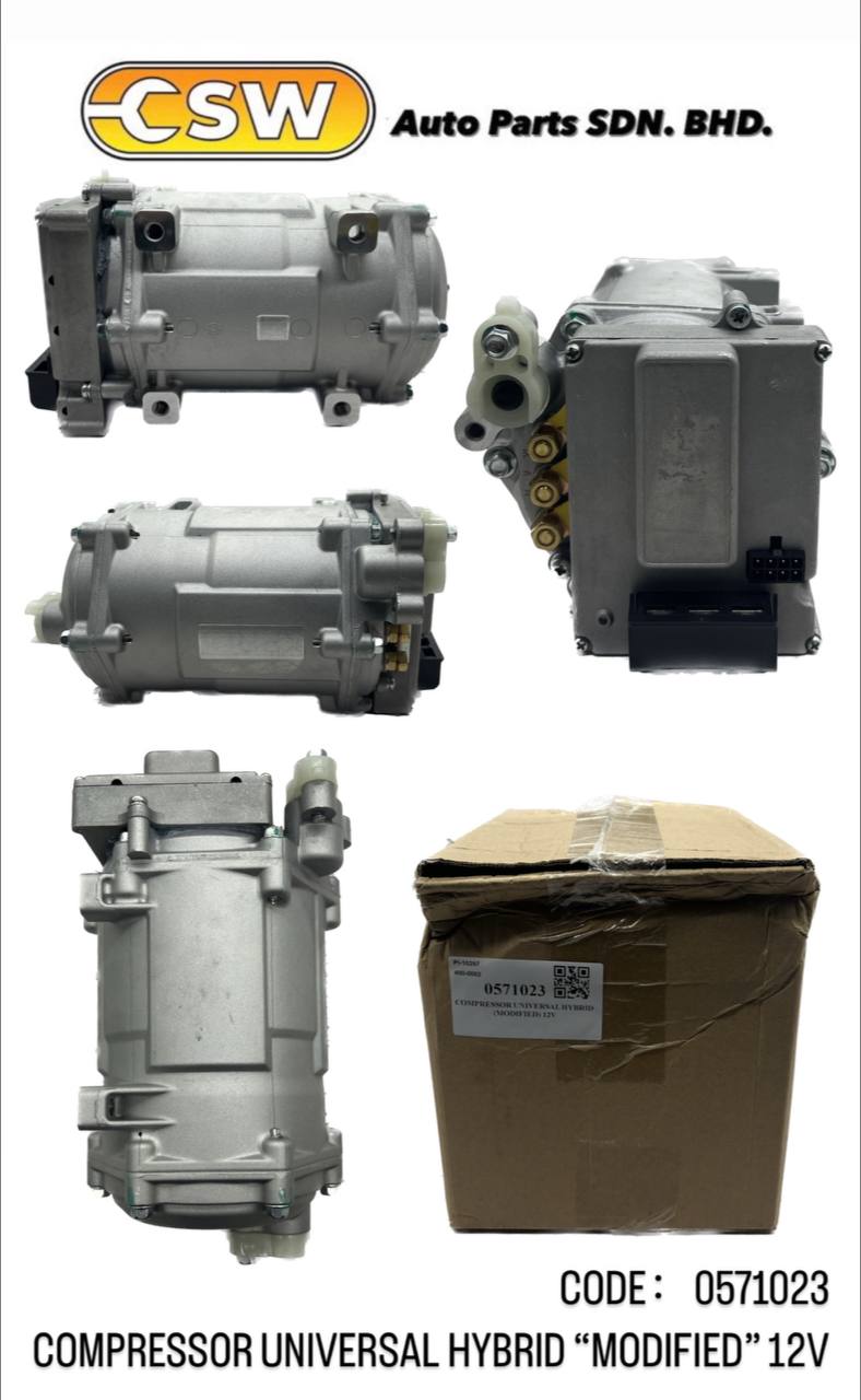 COMPRESSOR (OG) UNIVERSAL HYBRID (MODIFIED) 12V - CSW Auto Parts