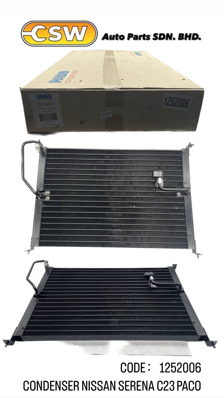 CONDENSER NISSAN SERENA C23 PACO - CSW Auto Parts