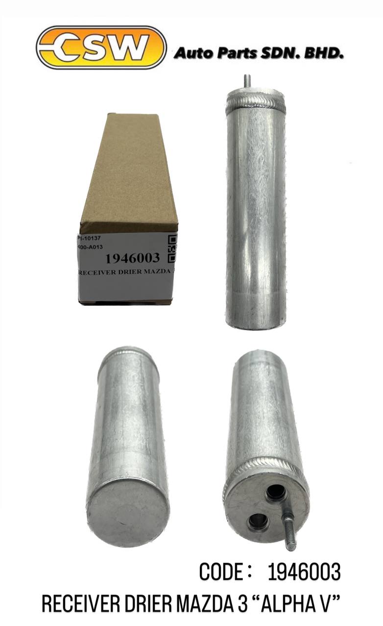 RECEIVER DRIER MAZDA 3 'AlphaV - CSW Auto Parts