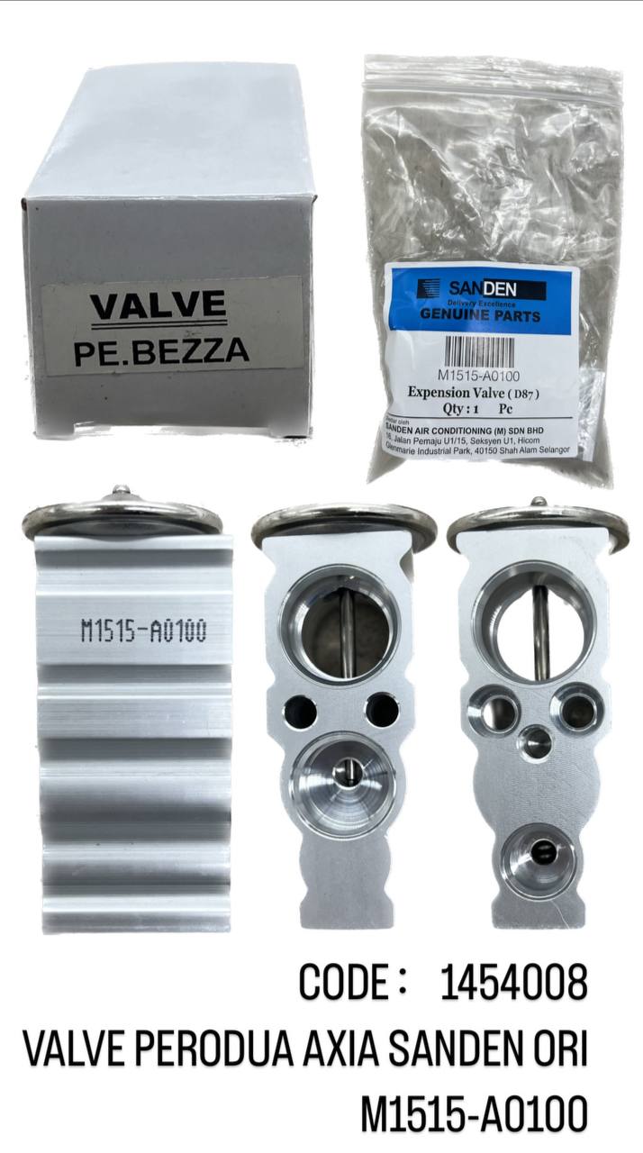 VALVE PERODUA AXIA SANDEN ‘CURVE’ ORI M1515-A0100 – CSW Auto Parts