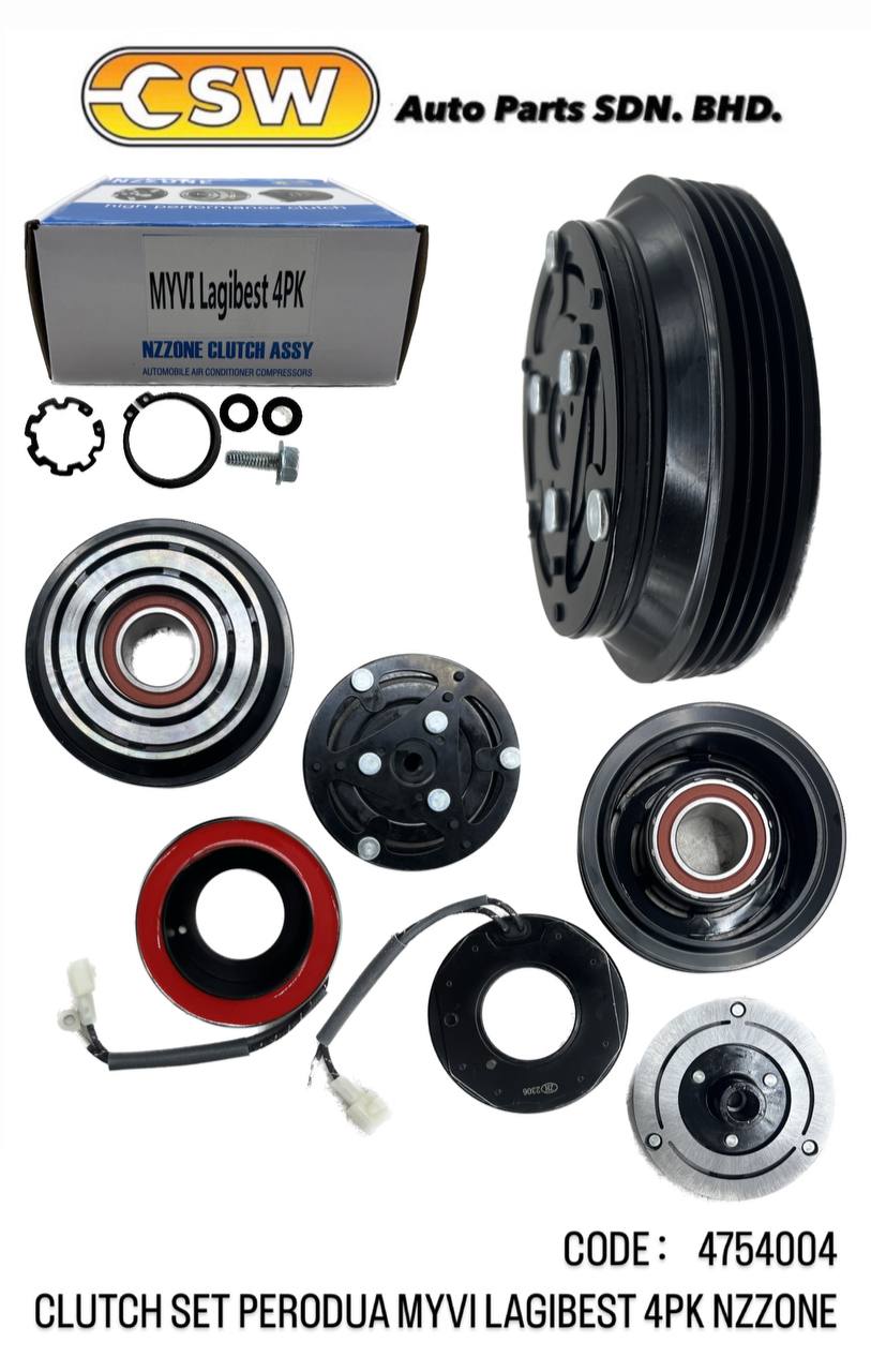 CLUTCH SET PERODUA MYVI LAGIBEST 4PK NZZONE - CSW Auto Parts