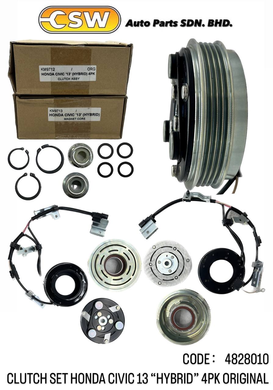 CLUTCH SET HONDA CIVIC '13 (HYBRID) 4PK ORIGINAL - CSW Auto Parts