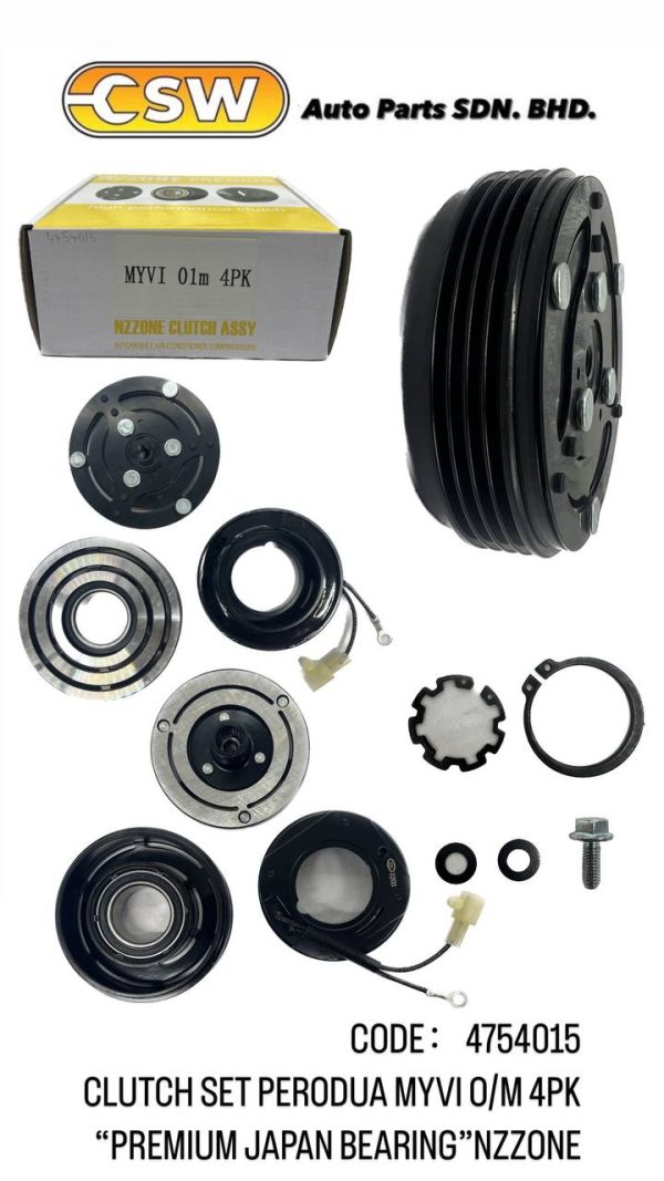 CLUTCH SET PERODUA MYVI O/M 4PK (PREMIUM JAPAN BEARING) NZZONE - CSW ...