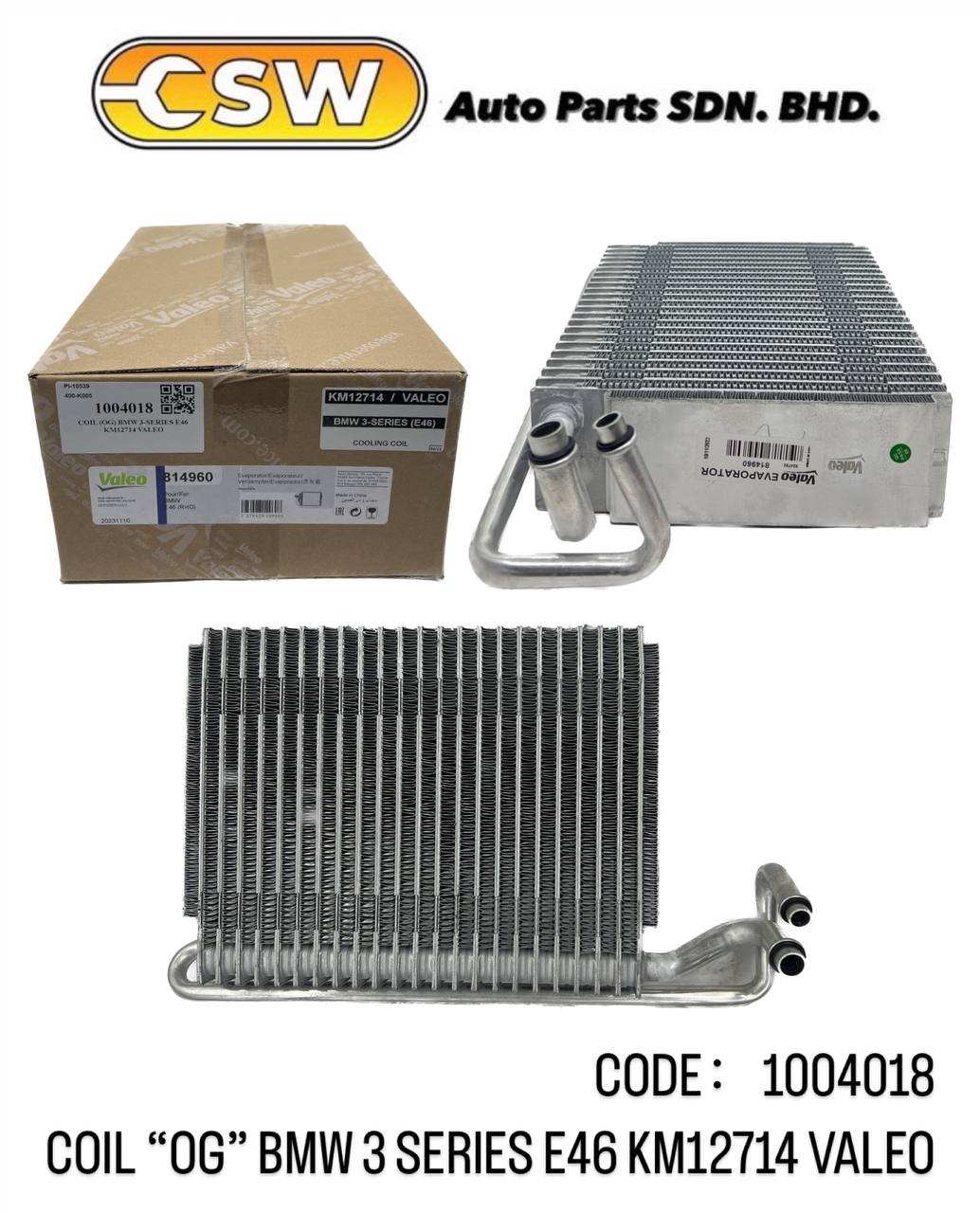 COIL (OG) BMW 3-SERIES E46 VALEO - CSW Auto Parts