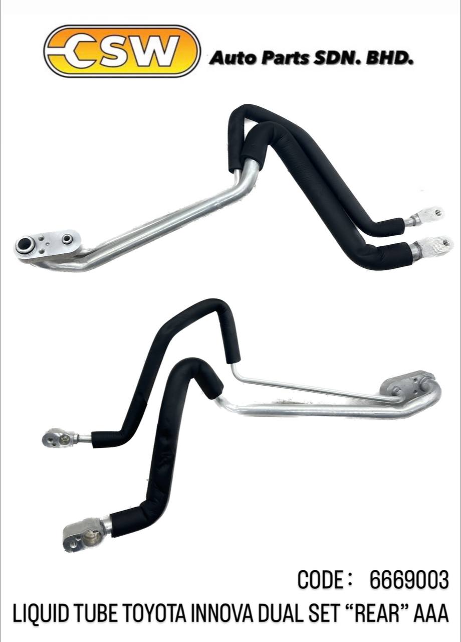 LIQUID TUBE TOYOTA INNOVA DUAL SET (REAR) 'AAA' - CSW Auto Parts