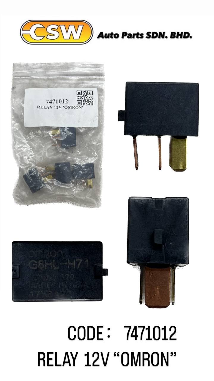 RELAY 12V ‘OMRON’ – CSW Auto Parts