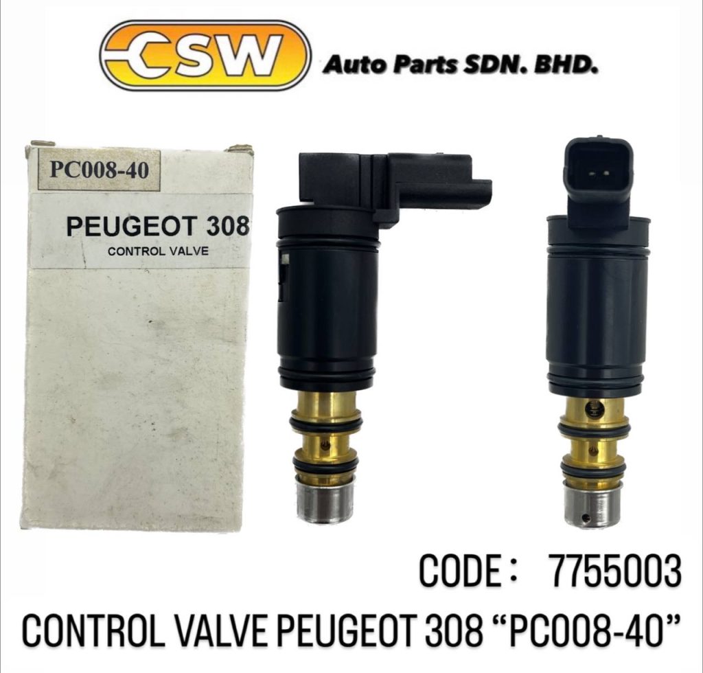 CONTROL VALVE PEUGEOT 308 (PC008-40) - CSW Auto Parts
