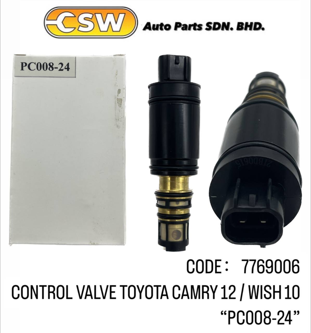 CONTROL VALVE TOYOTA CAMRY '12 / WISH '10 (PC008-24) - CSW Auto Parts