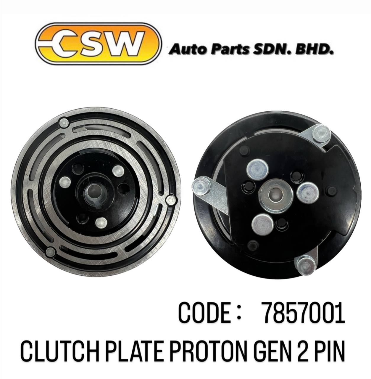 CLUTCH PLATE PROTON GEN 2 PIN - CSW Auto Parts