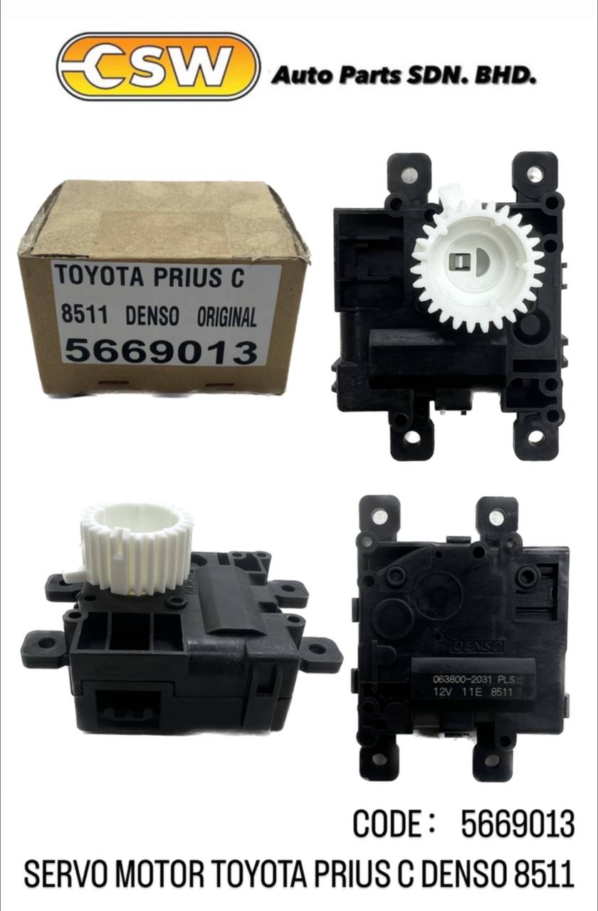 SERVO MOTOR TOYOTA PRIUS C DENSO 8511 - CSW Auto Parts
