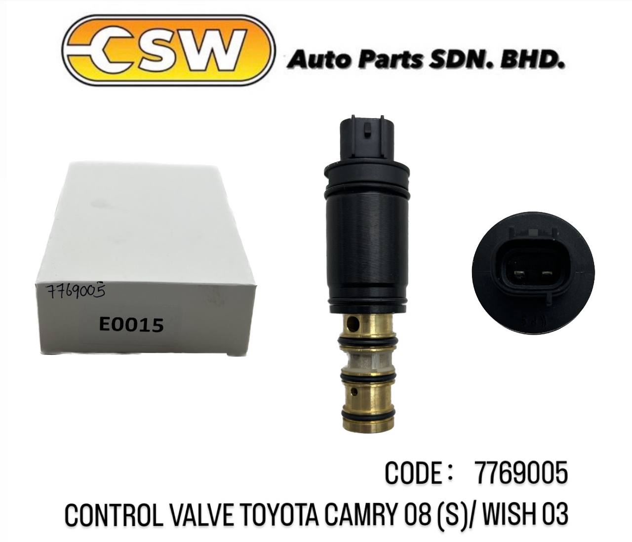 CONTROL VALVE TOYOTA CAMRY '08 (S) / WISH '03 - CSW Auto Parts