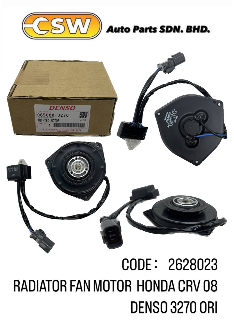 RADIATOR FAN MOTOR HONDA CRV ’08 DENSO 3270 ORI – CSW Auto Parts