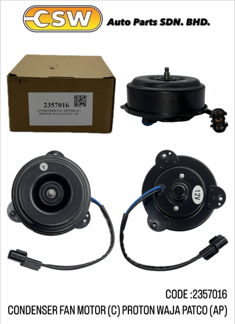 CONDENSER FAN MOTOR (C) PROTON WAJA PATCO (AP) - CSW Auto Parts