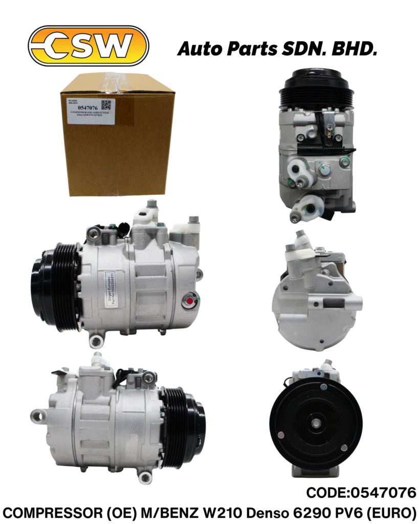 COMPRESSOR (OE) M/BENZ W210 Denso 6290 PV6 (EURO) - CSW Auto Parts