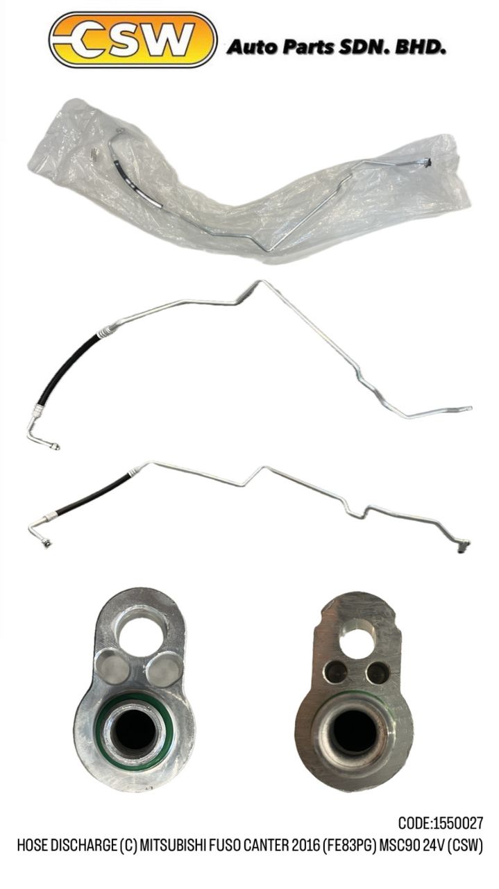 HOSE DISCHARGE (C) MITSUBISHI FUSO CANTER 2016 (FE83PG) MSC90 24V 'CSW ...