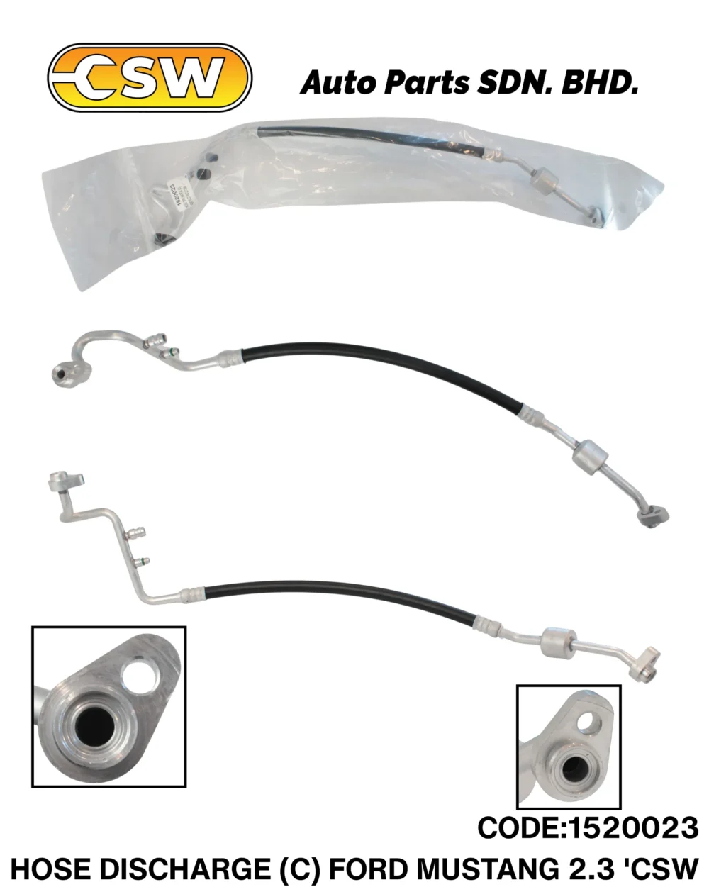 HOSE DISCHARGE (C) FORD MUSTANG 2.3 'CSW - CSW Auto Parts